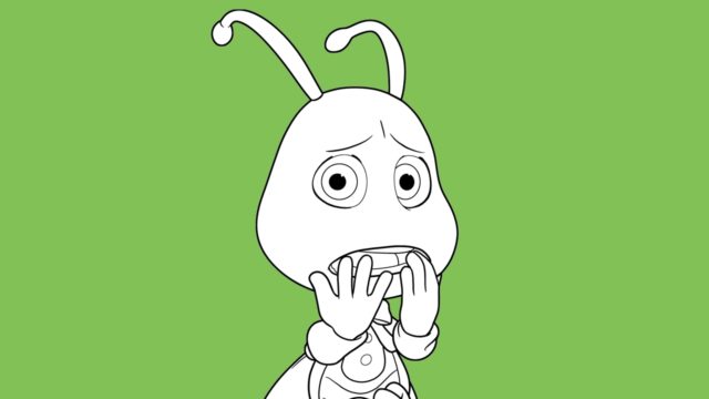 Print and color the Talking Cricket - Pinocchio and Friends